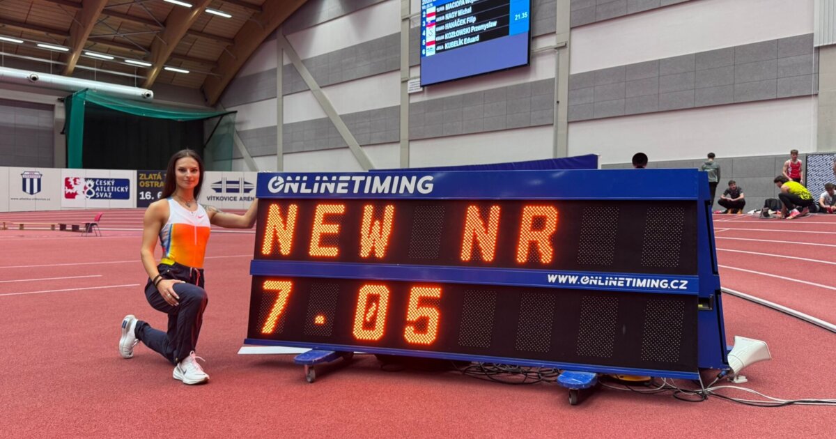 Maňasová zaběhla v Ostravě nový národní rekord | Atletika.cz