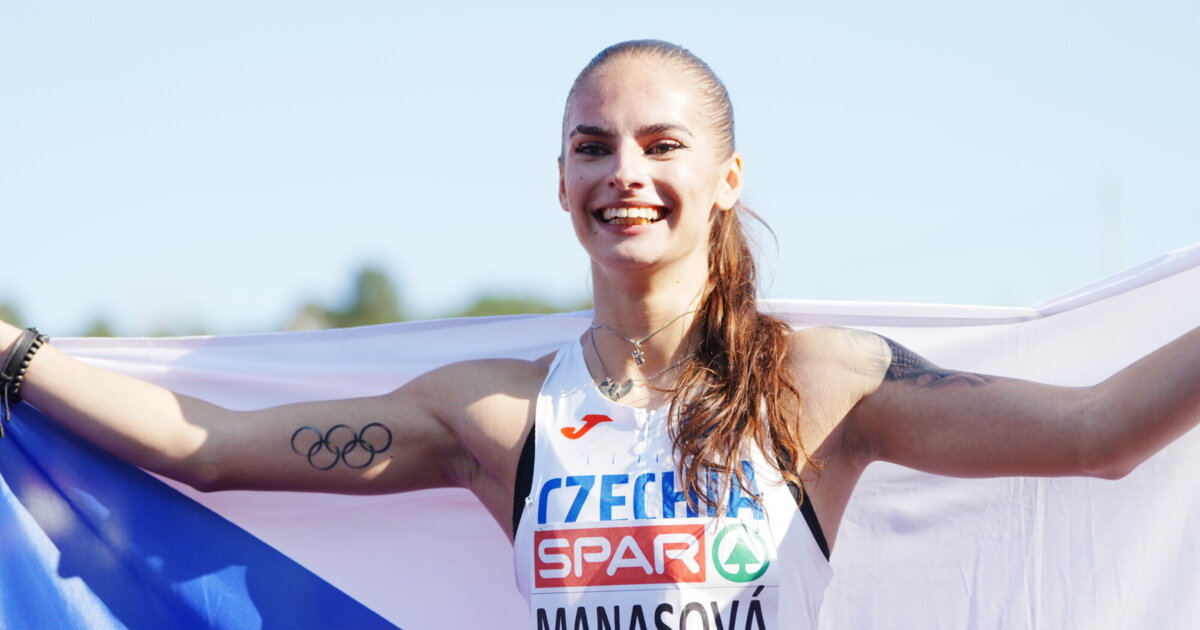 Karolína Maňasová je mistryní Evropy na stovce | Atletika.cz